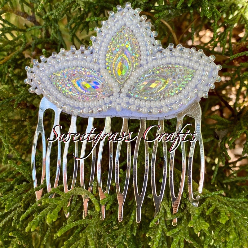 Beaded Hair Piece - Etsy