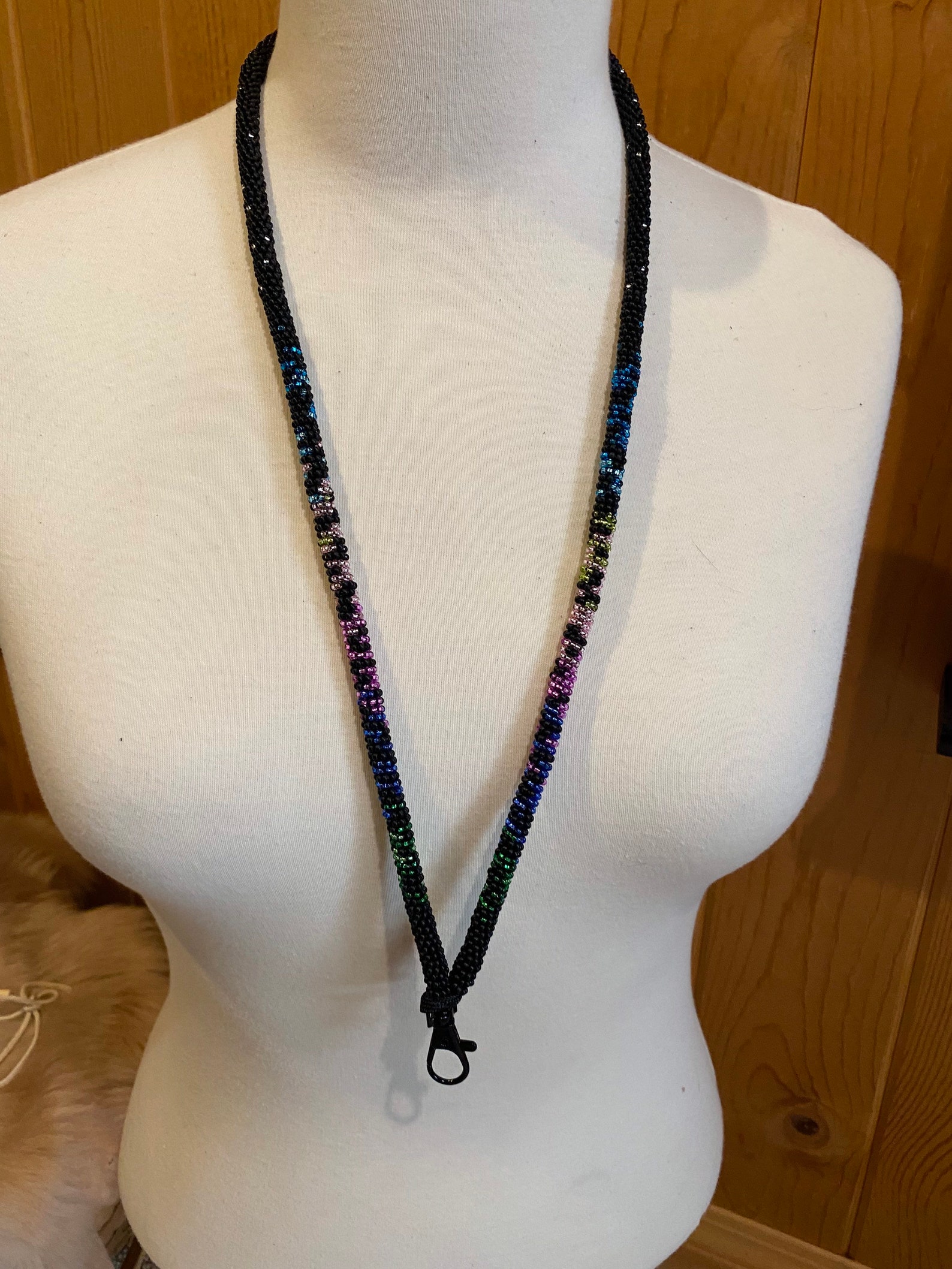 Aurora Safety Lanyard, 17 or 21” or Breakaway Lanyard, Northern Lights ...