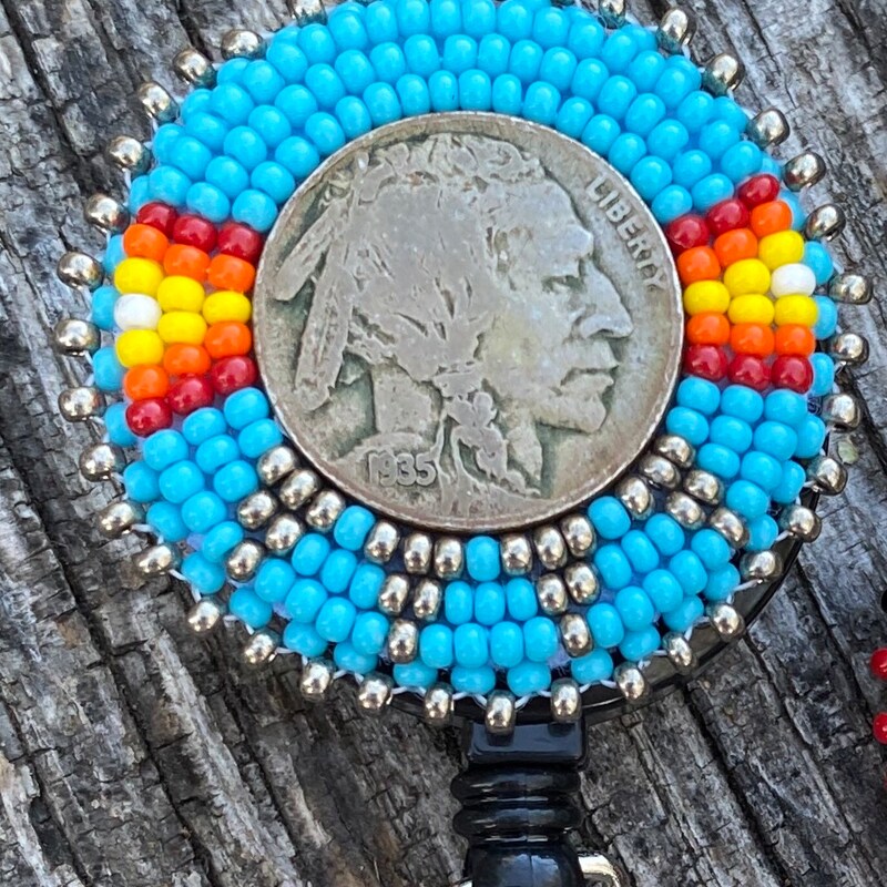 Buffalo Badge Reel - Etsy