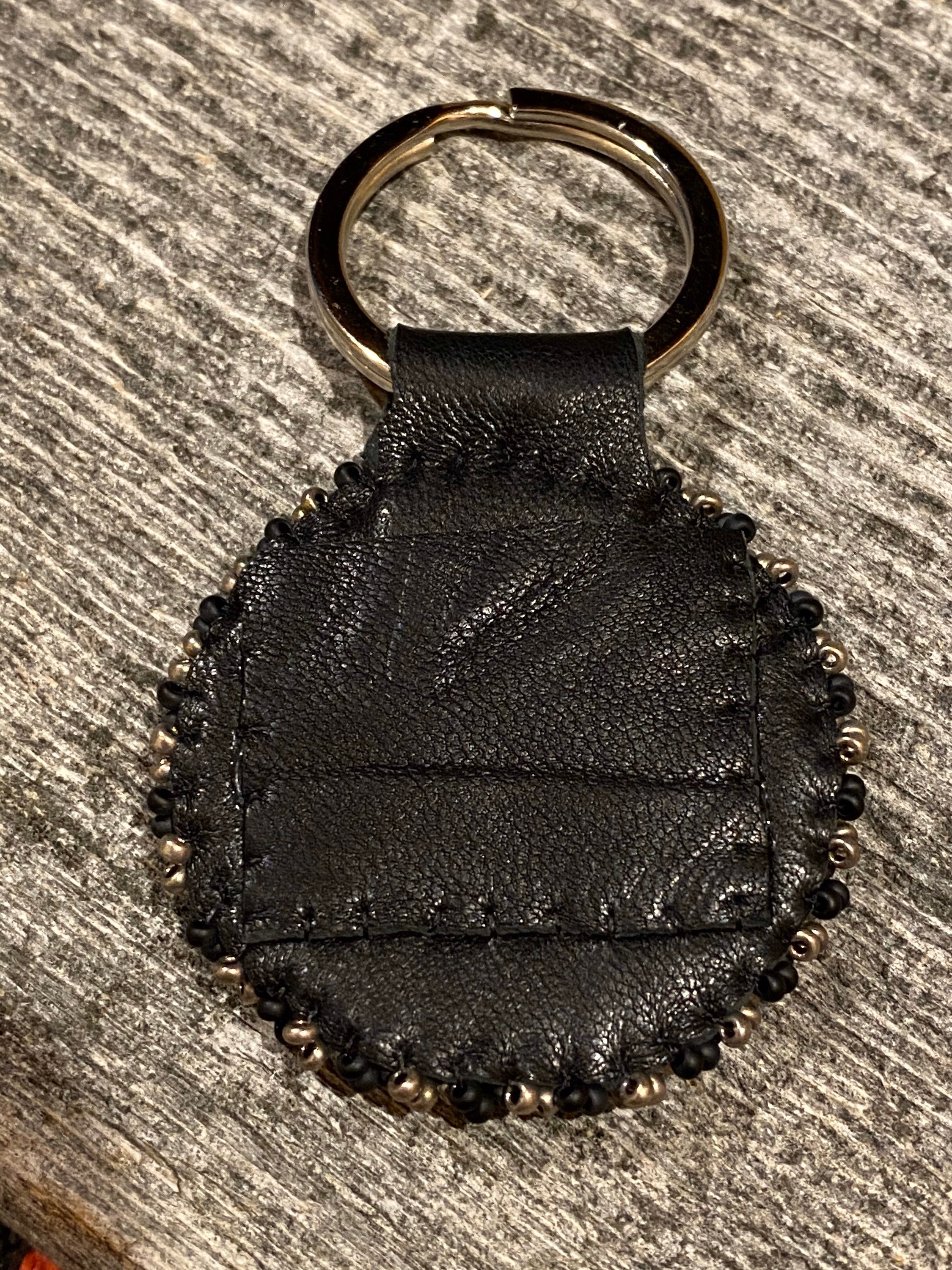 Beaded Native Keychain Beaded Native Key Chain Buffalo | Etsy