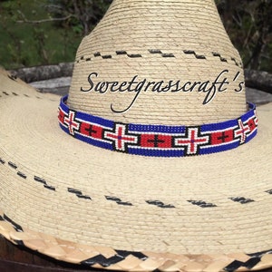 Navajo Cross Hat Band, Custom - Etsy