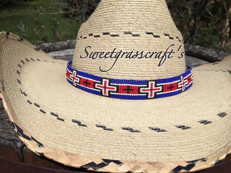 Navajo Cross Hat Band, Custom - Etsy