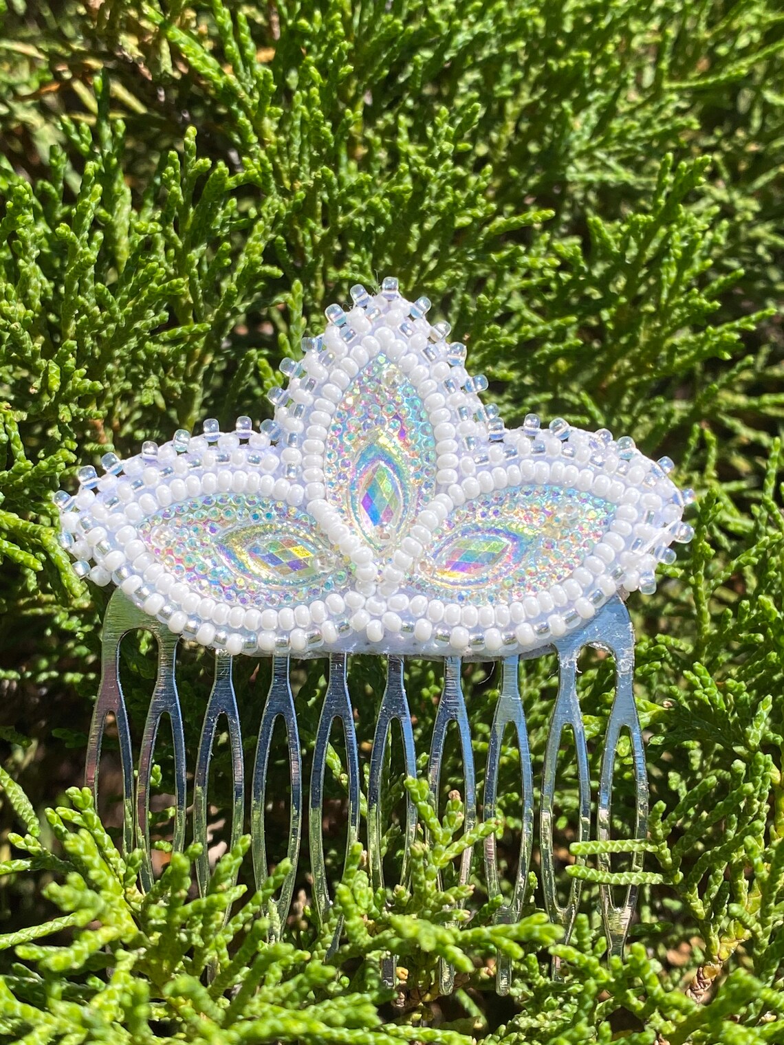 Native American Beaded Hair Comb Hair Comb Regalia Girls - Etsy