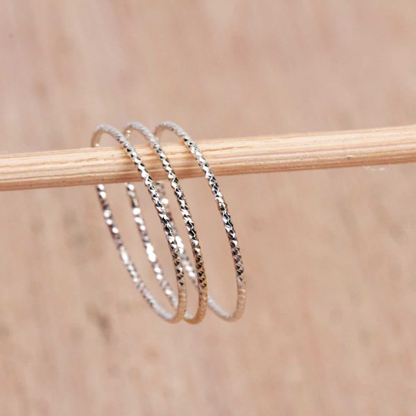 Thin Silver Ring - Etsy