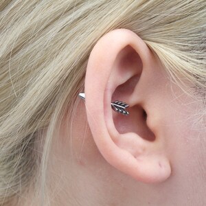 16G Arrow Piercing Cartilage Earring Helix Tragus Jewelry - Etsy