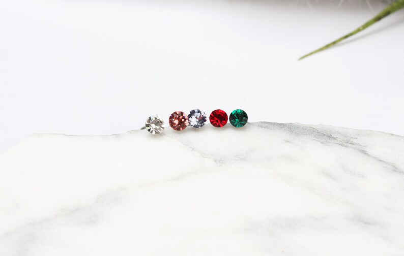 Tiny Ball Earrings 4mm Ball Mini Cartilage Helix Piercing - Etsy