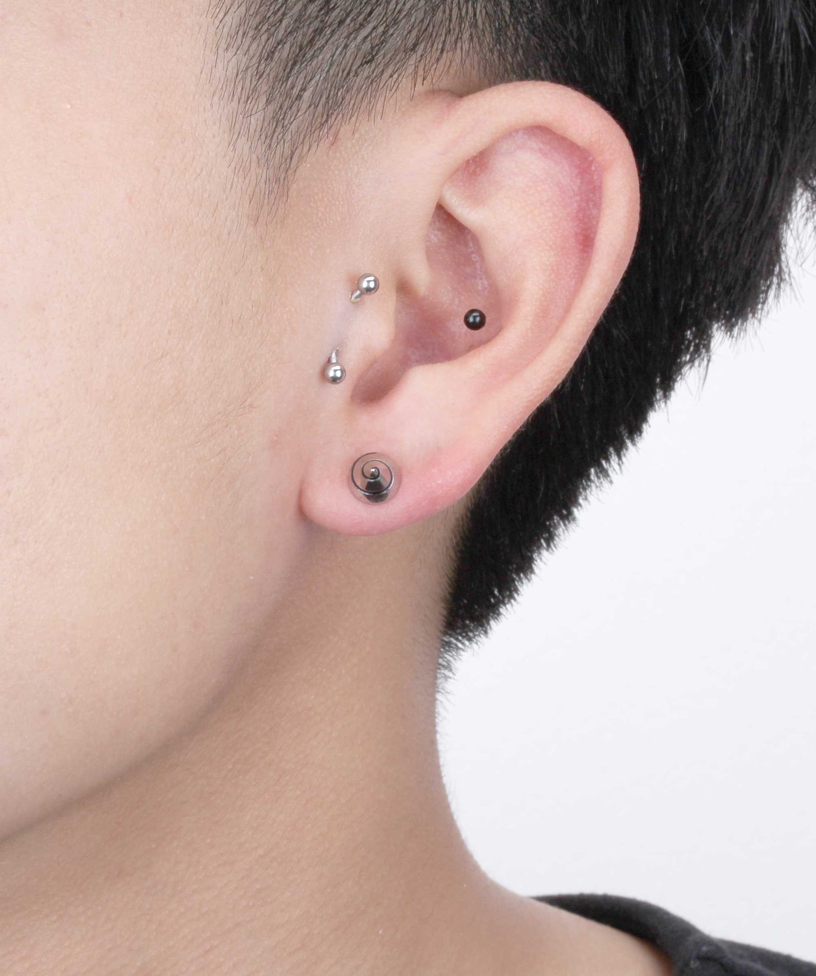 Spike Earring 16G Spike Cone Cartilage Earring Spike Conch - Etsy