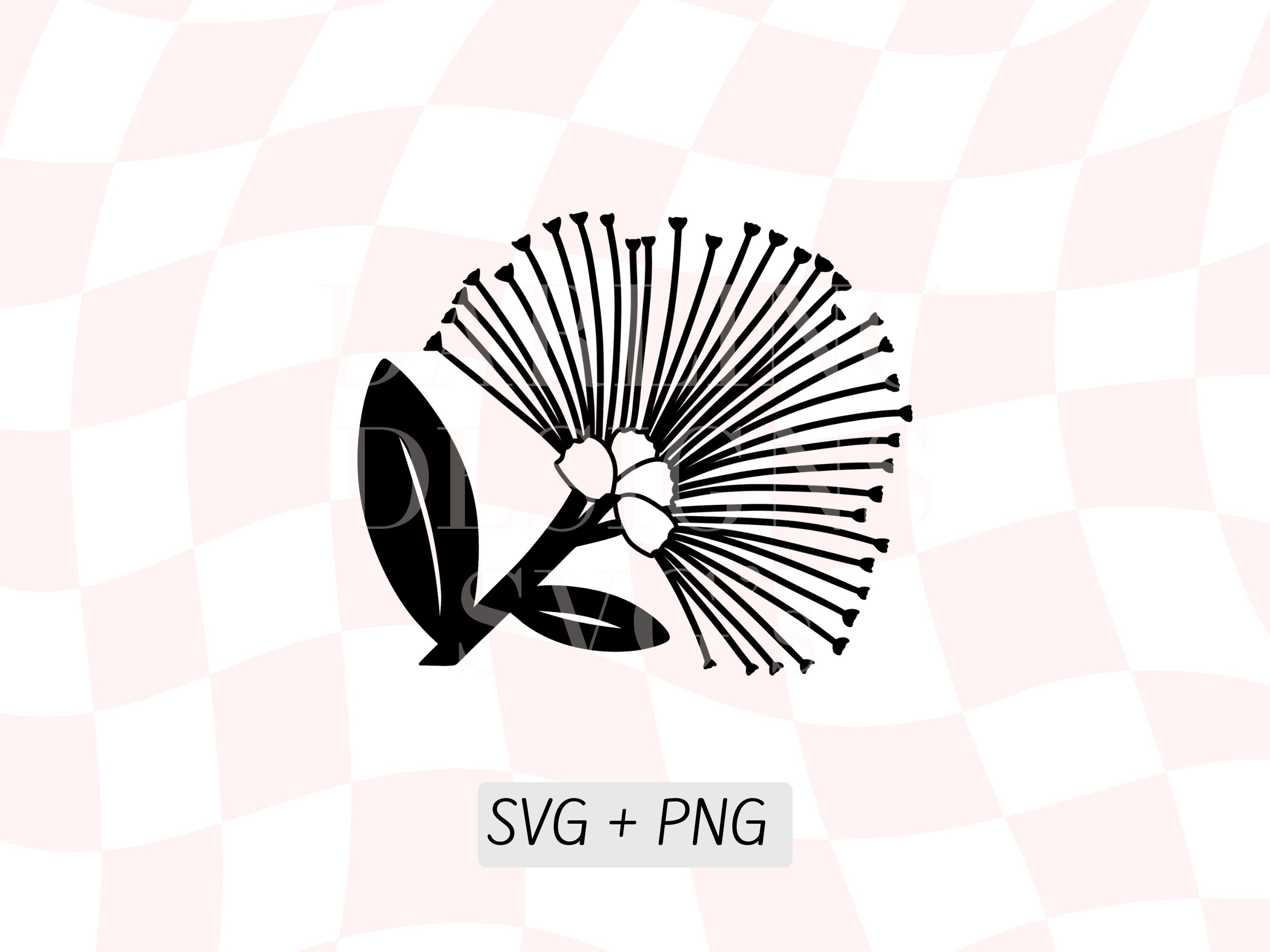 Pohutukawa Flower Silhouette SVG, New Zealand Flower, Nz Icons PNG ...