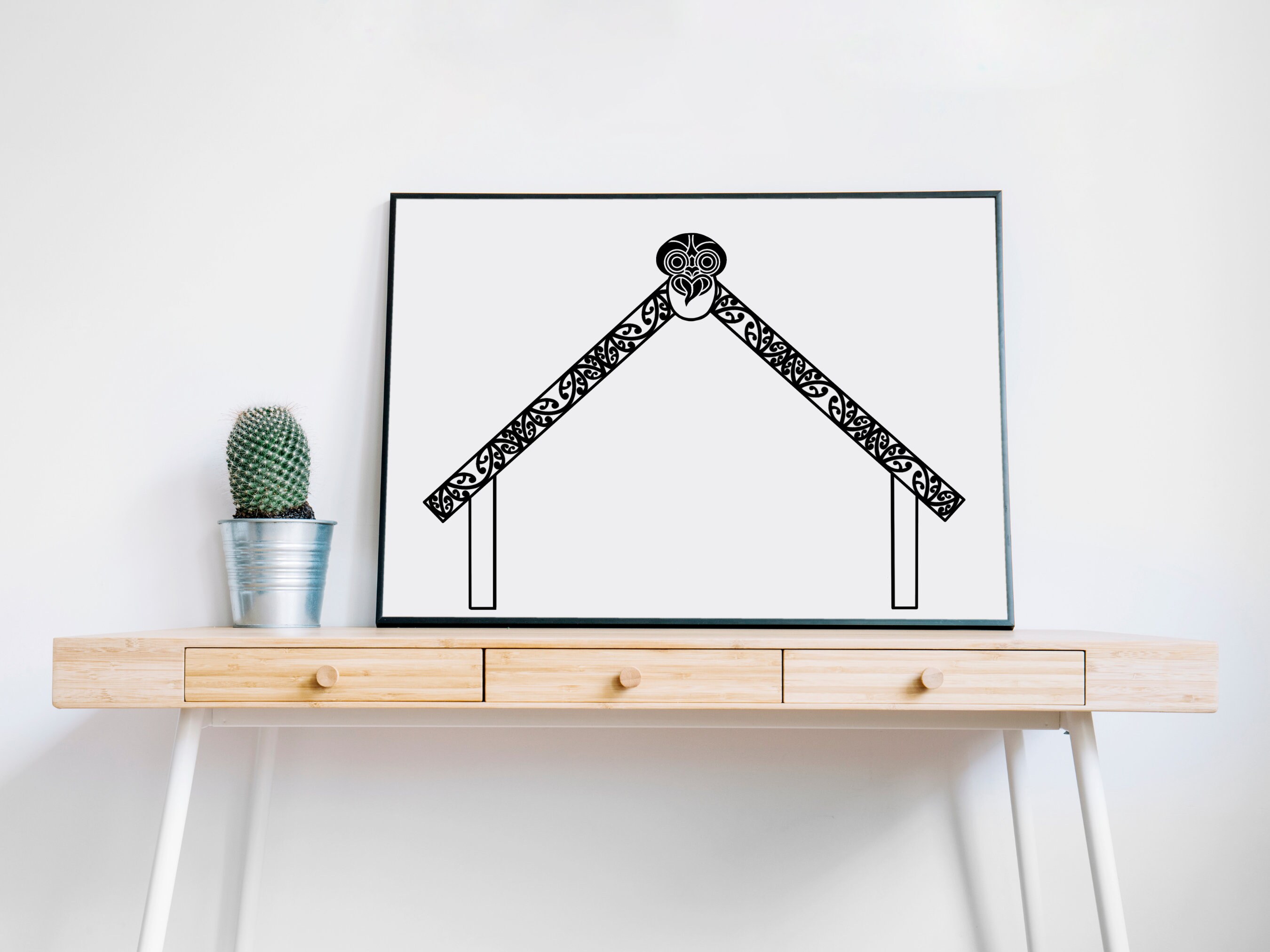 Māori Wharanui SVG Bundle, Outline of Marae, Traditional Māori Marae ...