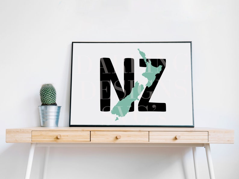 New Zealand Svg, NZ Outline Png, NZ Tshirt, Car Decal File, NZ Cricut ...