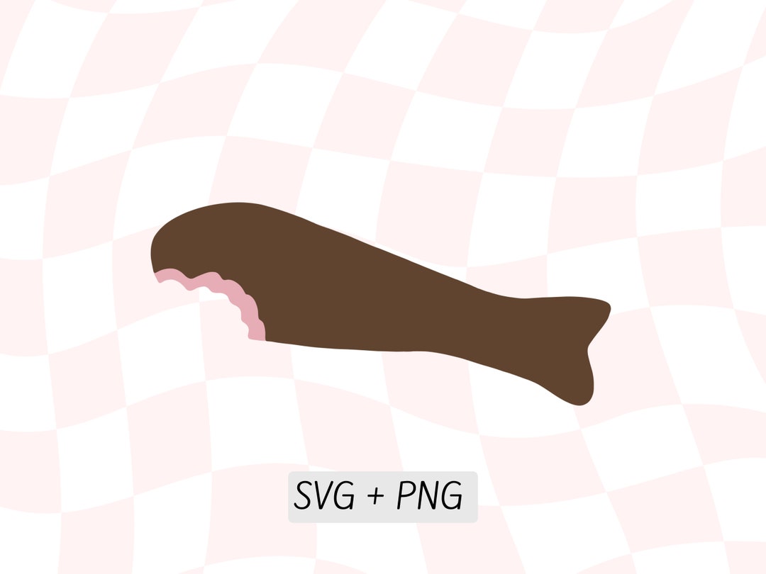 Classic Chocolate Fish SVG, New Zealand Kiwiana, Nz Icons PNG, Choccie ...
