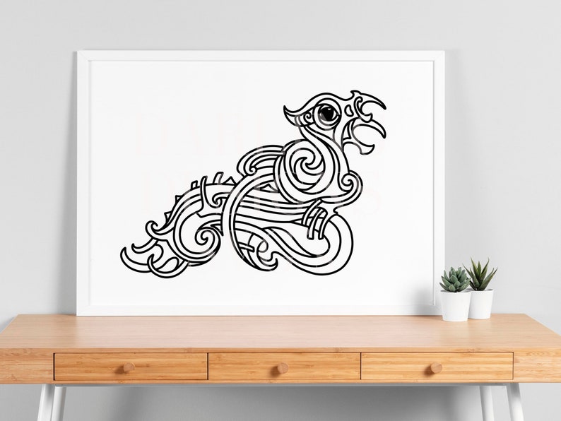 Taniwha Svg Bundle, Maori Taniwha Design, Māori Art, Tiki Png Download ...