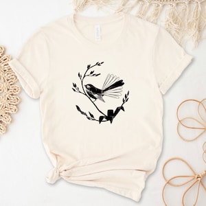 New Zealand Fauna Svg, Fantail on Branch PNG, Pond Plant Silhouette, Nz ...