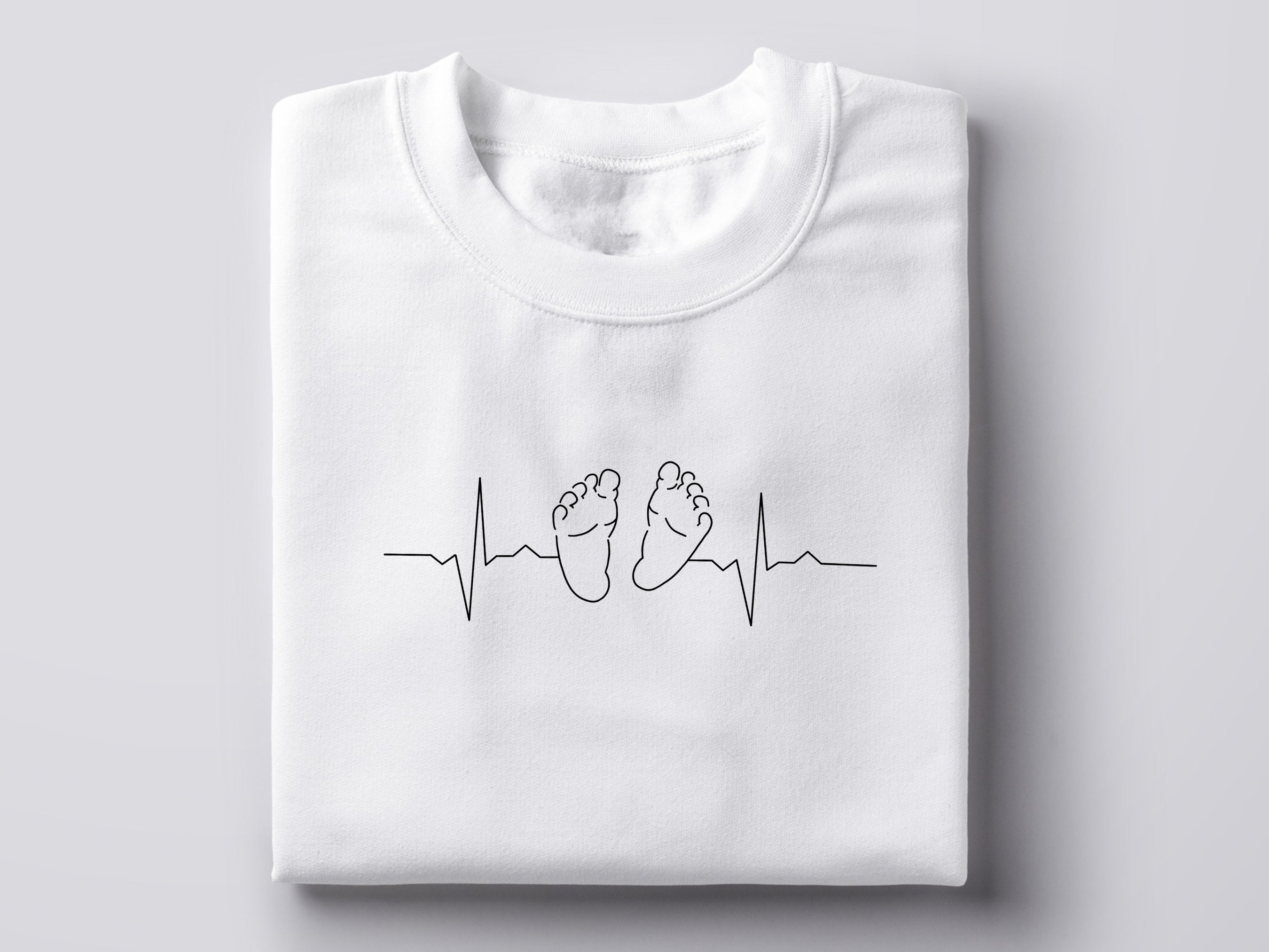 Line Drawn Baby SVG, Baby Outline, Hand Holding Baby Hand, Line Drawing ...