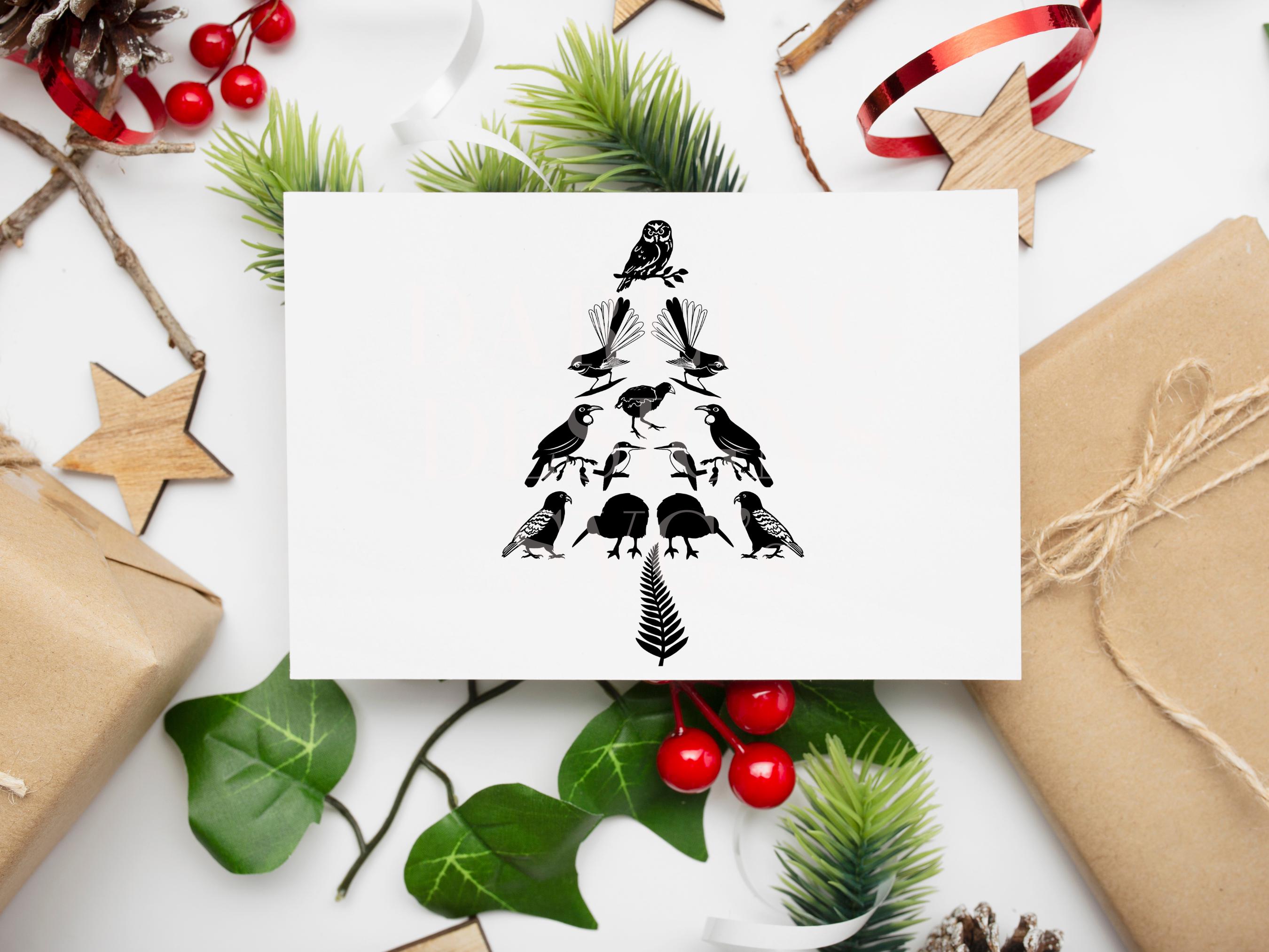New Zealand Christmas SVG Bundle, Kiwi Xmas Pack, Meri Kirihimete SVG ...