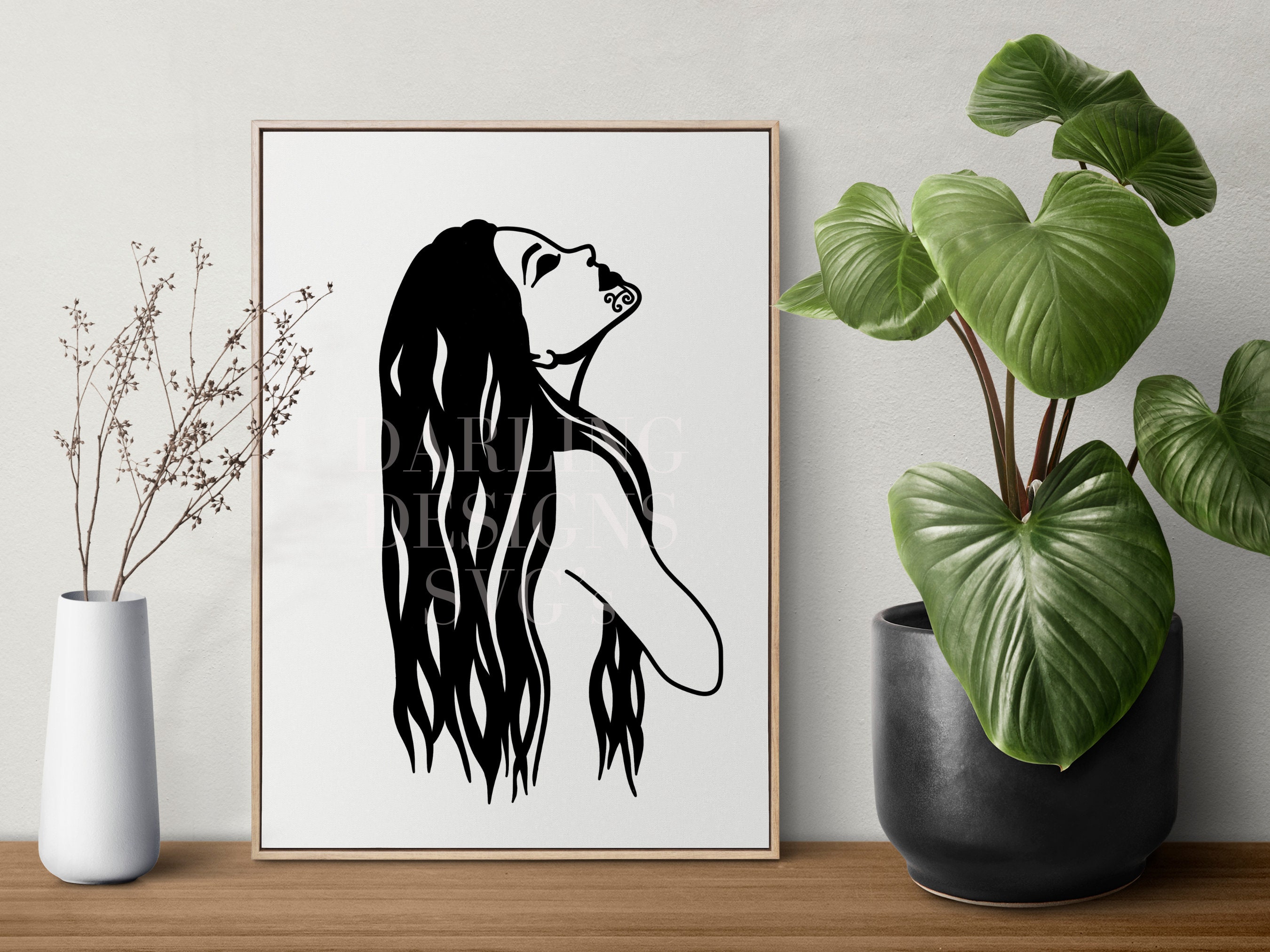 Mana Wahine SVG, Female With Taa Moko Tattoo Svg, Fierce Women ...