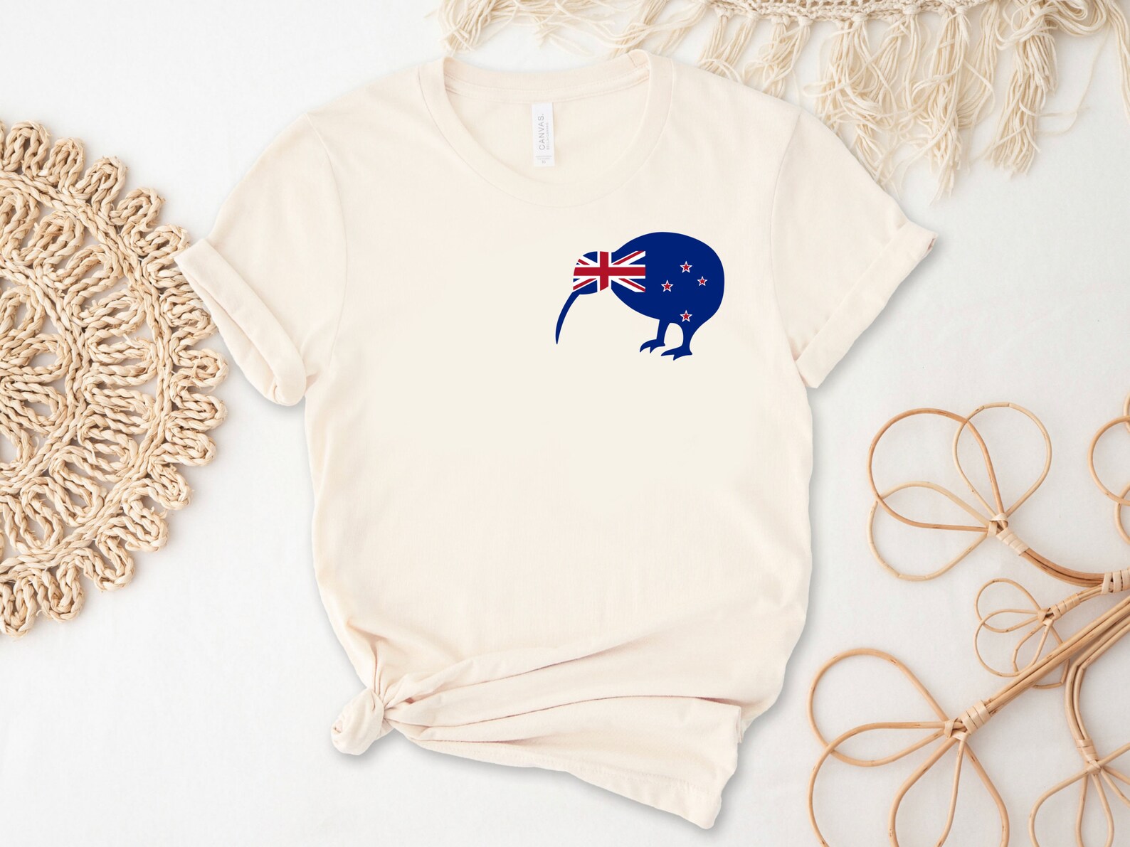 New Zealand Flag Kiwi SVG, Blue and Red Kiwi, New Zealand Art, Aotearoa ...