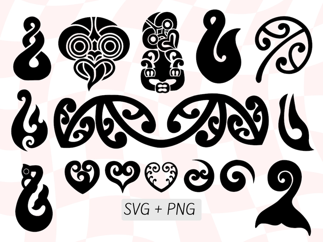 Māori Svg Bundle, Pounamu Designs, Koru Svg File, Māori Art, Png Download, Kiwiana, New Zealand ...