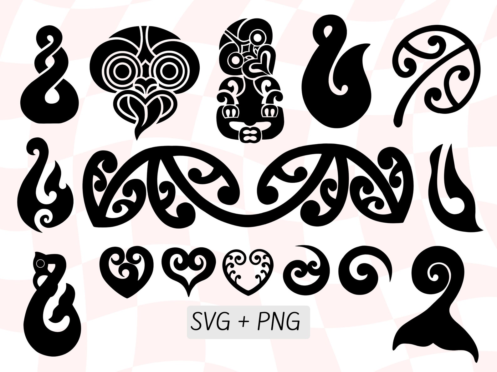 Māori Svg Bundle, Pounamu Designs, Koru Svg File, Māori Art, Png ...