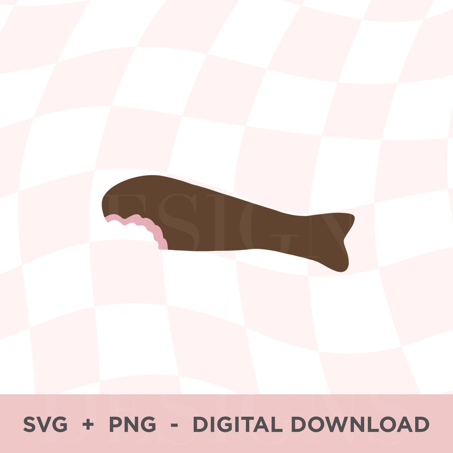 Classic Chocolate Fish SVG, New Zealand Kiwiana, Nz Icons PNG, Choccie ...