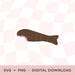 Classic Chocolate Fish SVG, New Zealand Kiwiana, Nz Icons PNG, Choccie ...