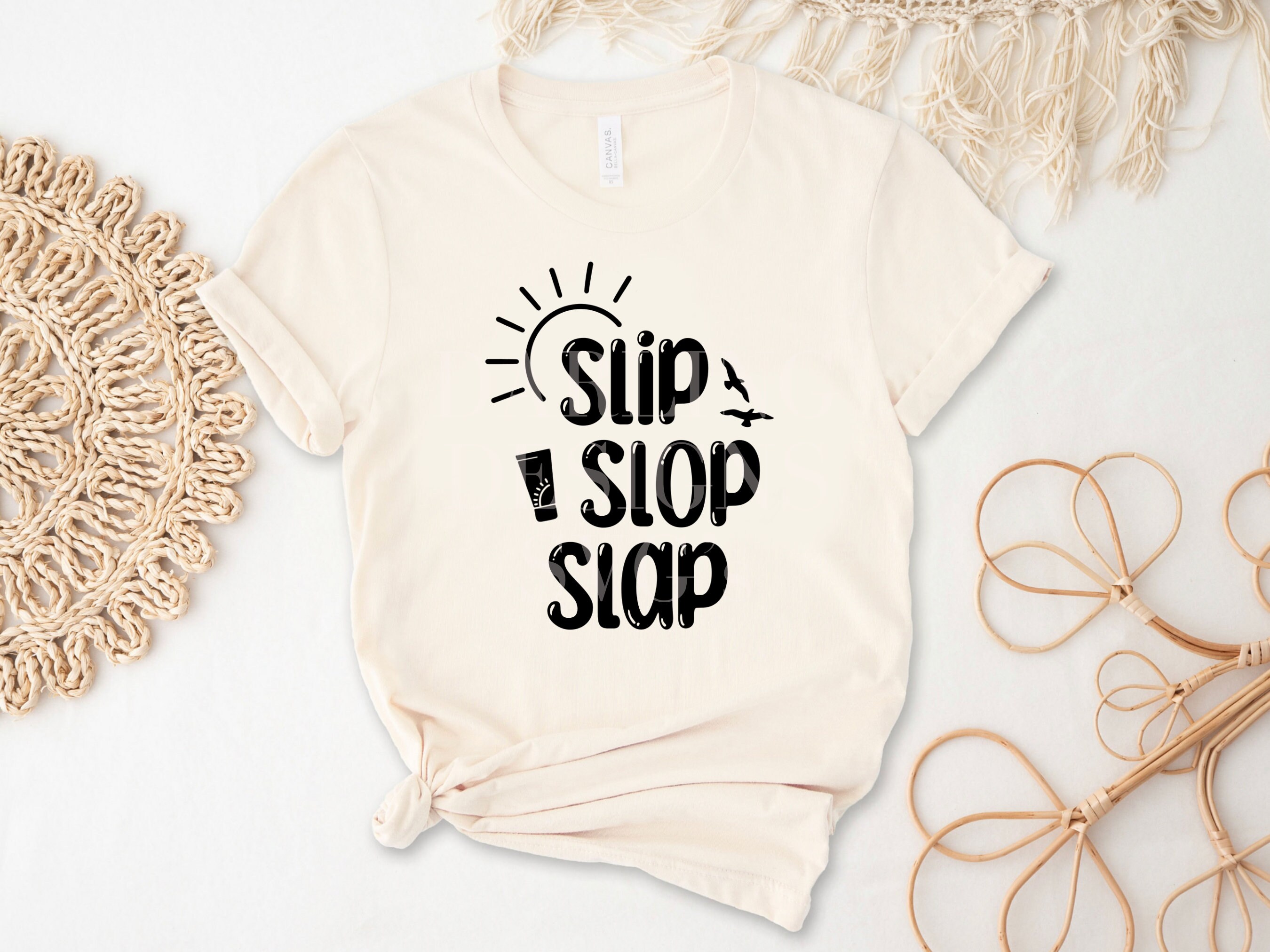 Slip Slop Slap SVG, Safe Summer Svg, NZ Summer PNG Design, Summer Shirt ...