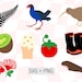 New Zealand Kiwiana Bundle, Nz Icons SVG PNG, Red Band Gumboots ...