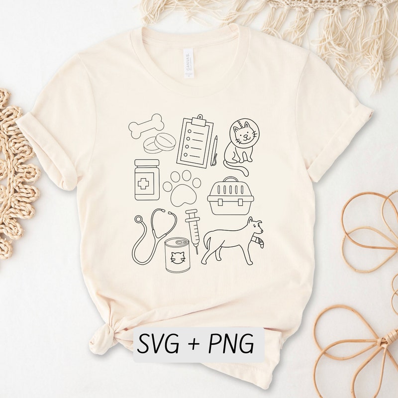 Vet Tech Svg - Etsy