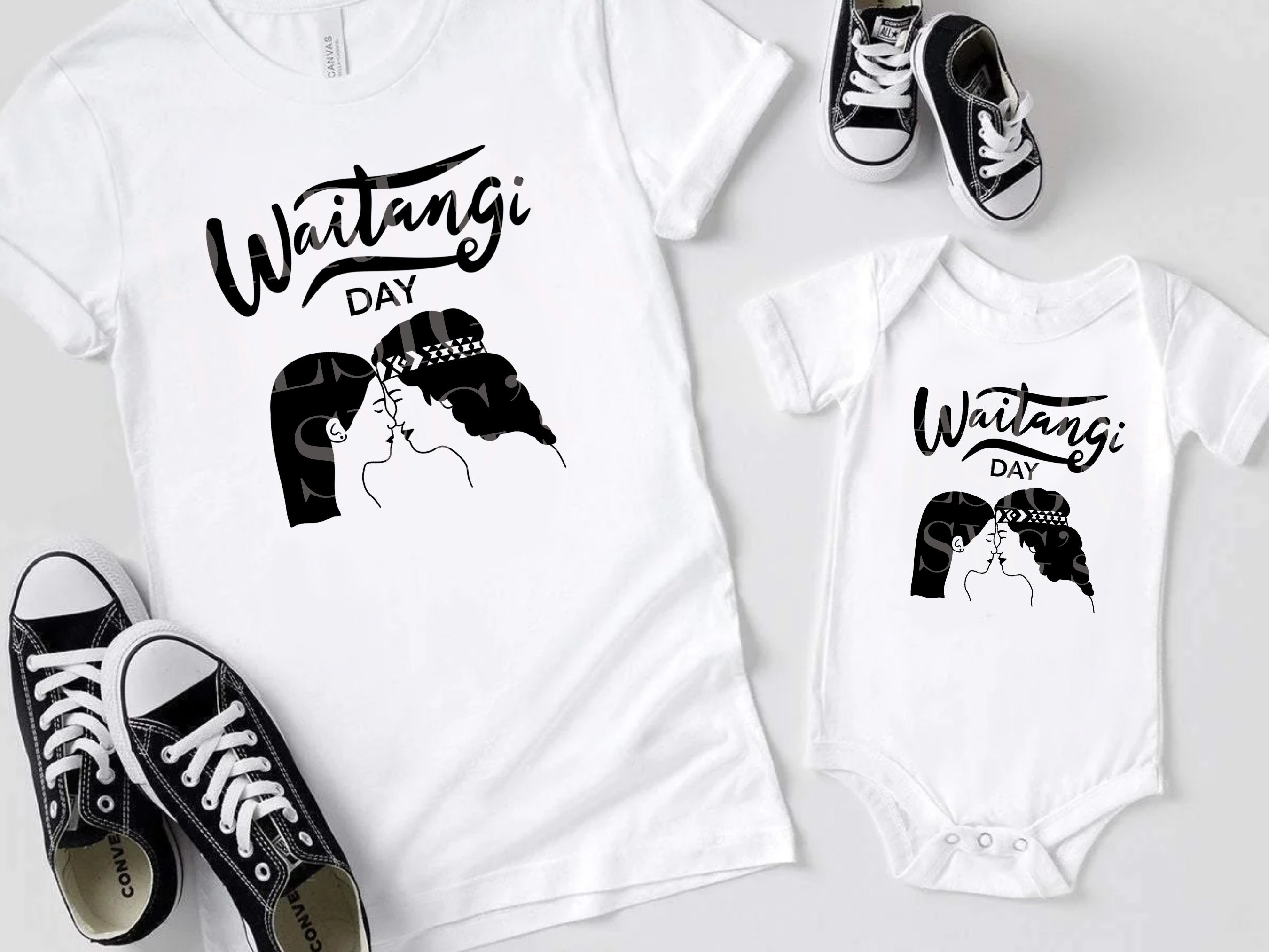 Happy Waitangi Day SVG, NZ Day, Maori Hongi Welcome, Waitangi Day Shirt ...