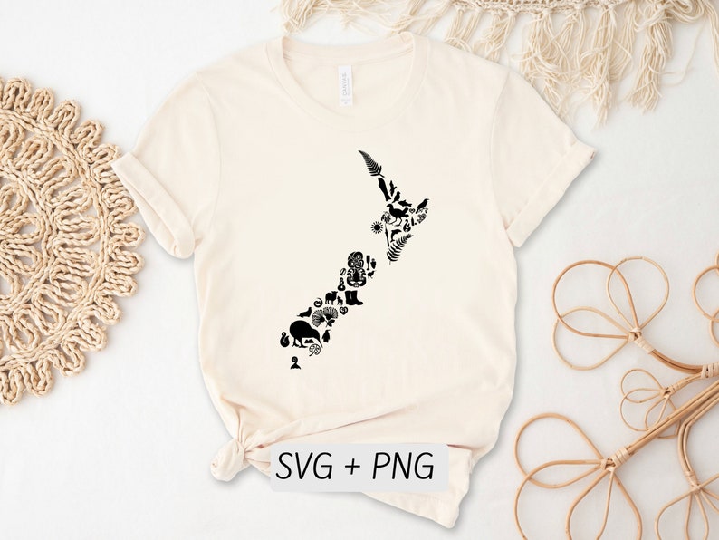 New Zealand Outline SVG, Iconic NZ Clipart PNG, New Zealand Map ...