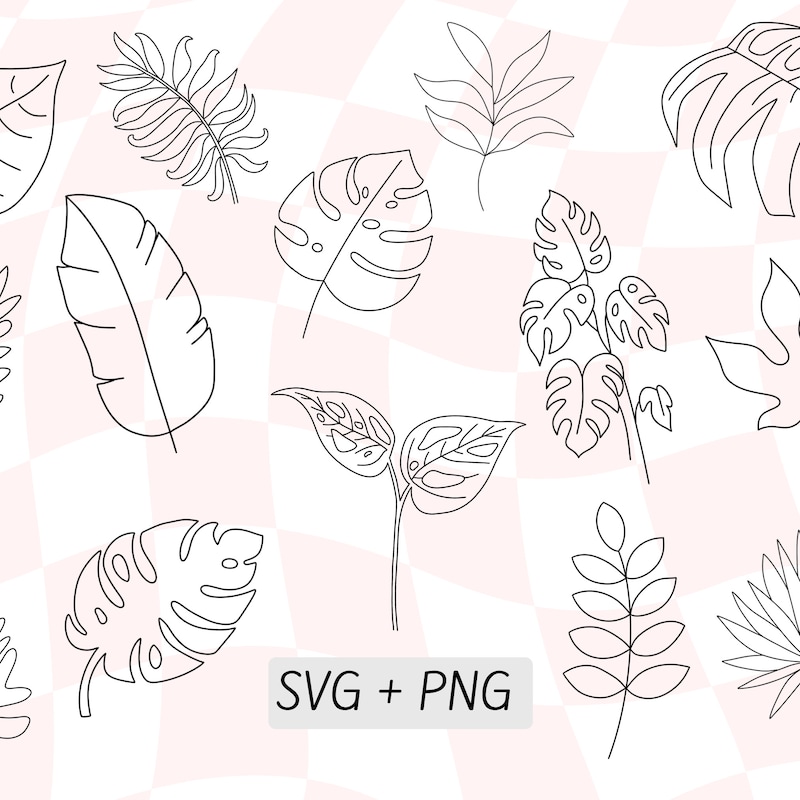 Leaves Svg - Etsy
