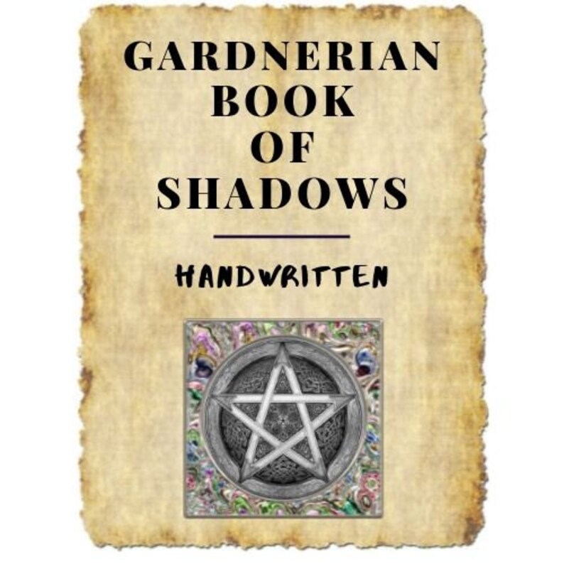 Collection of 5 Book of Shadows Witchcraft Wicca Digital Ebooks PDF BOS ...