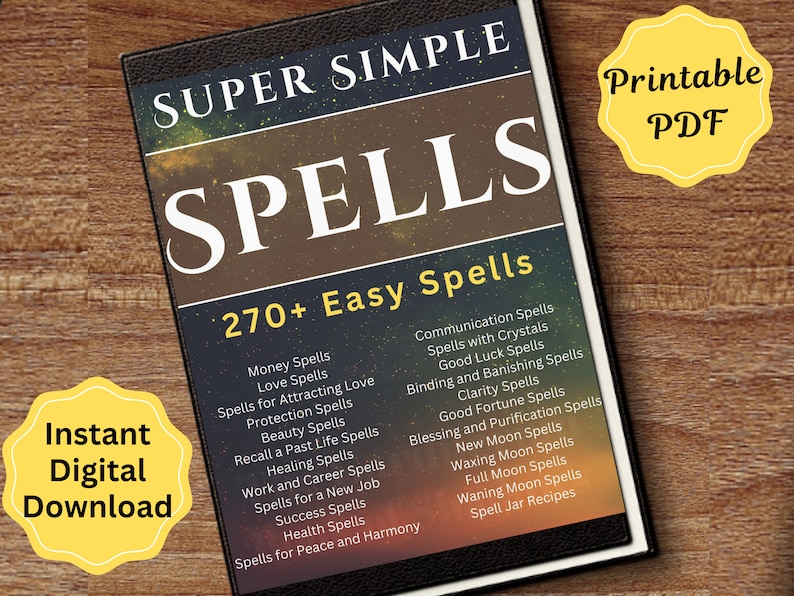 Super Simple Spells | Over 270 Easy Spells for Money Love Protection ...