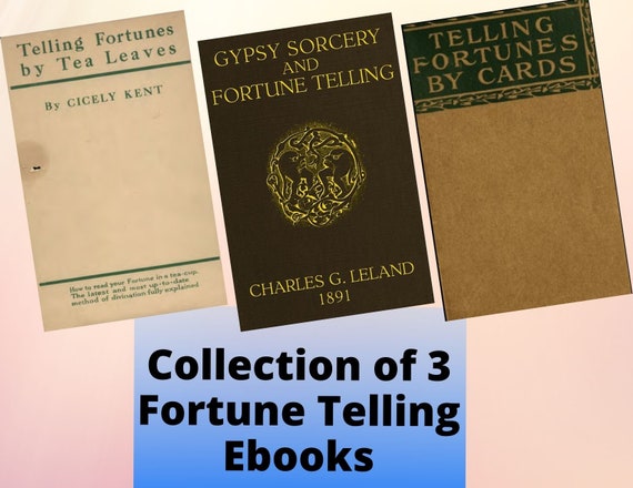 Collection of 3 Vintage Fortune Telling Books Digital Ebooks - Etsy