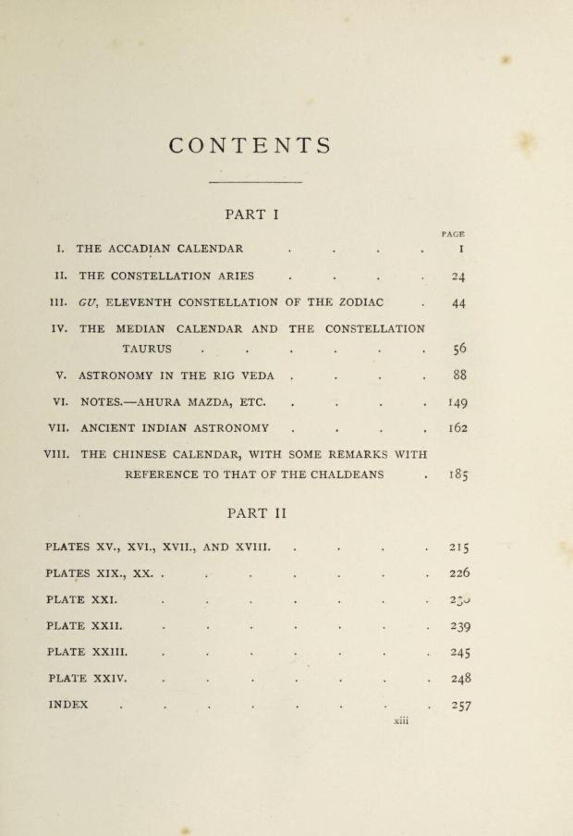Ancient Calendars and Constellations (1903) by Emmeline Mary Plunket ...