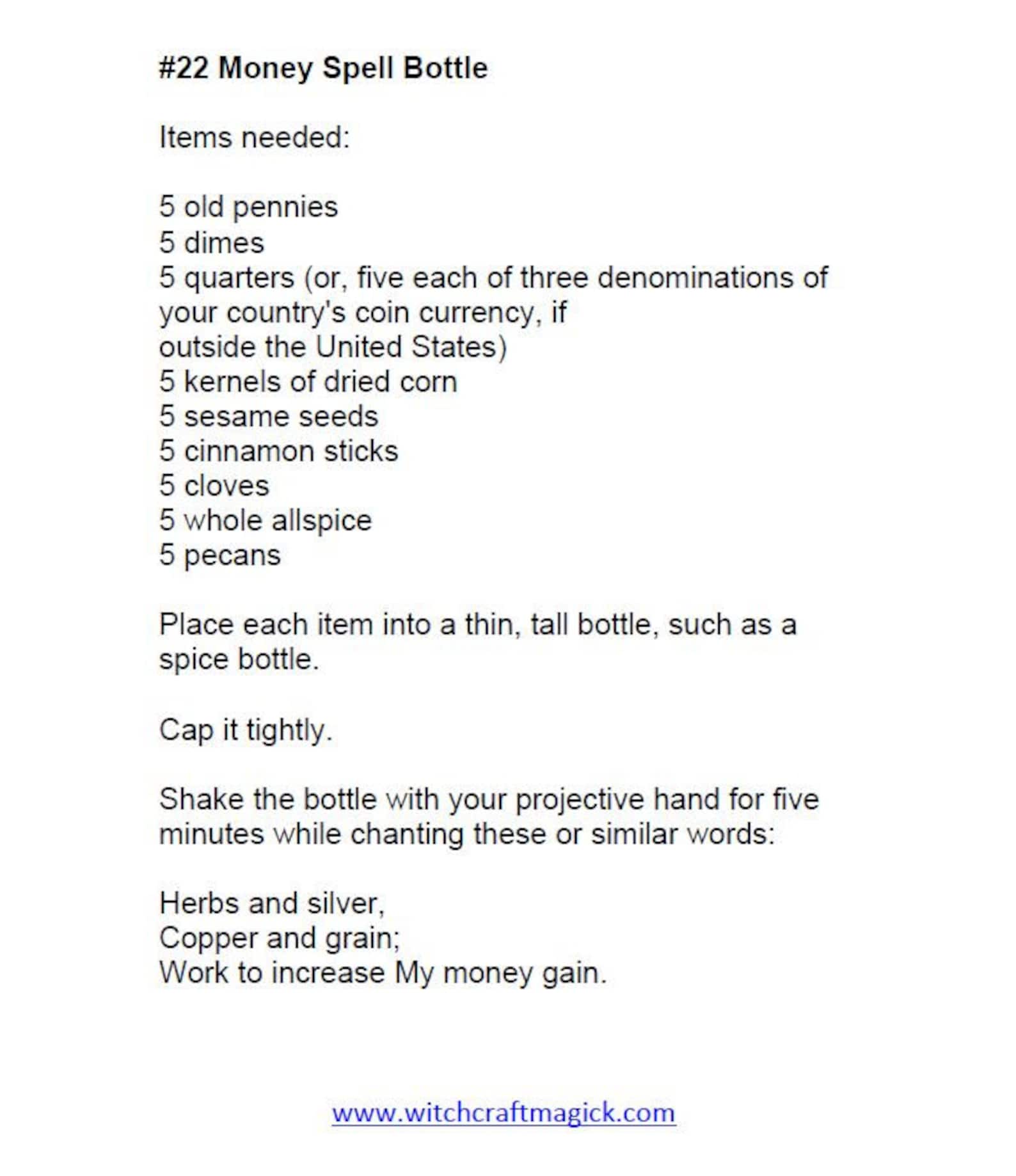 Best Magic Spell Book Easy Fast Spells a Collection of 50 Spells for ...