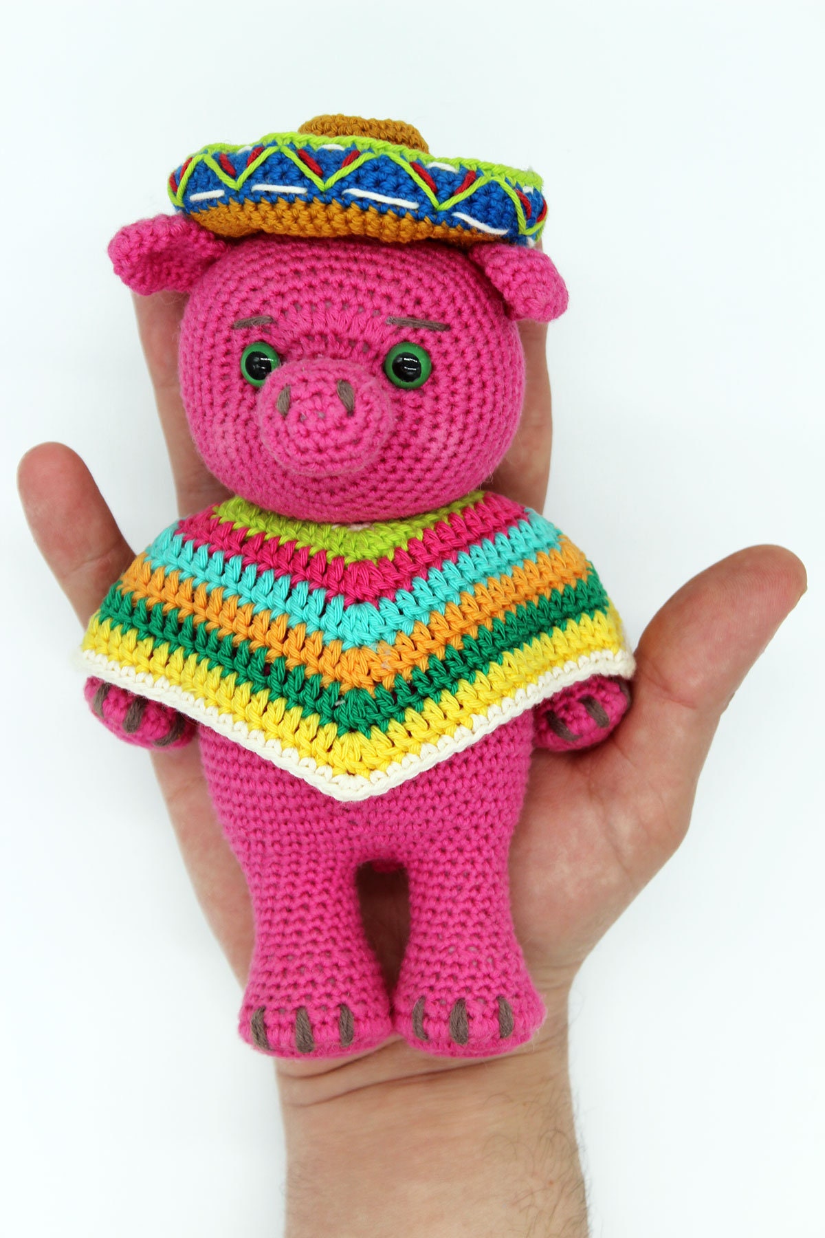 Pedro the Mexican Pig • Crochet Pattern in English and Italian ...