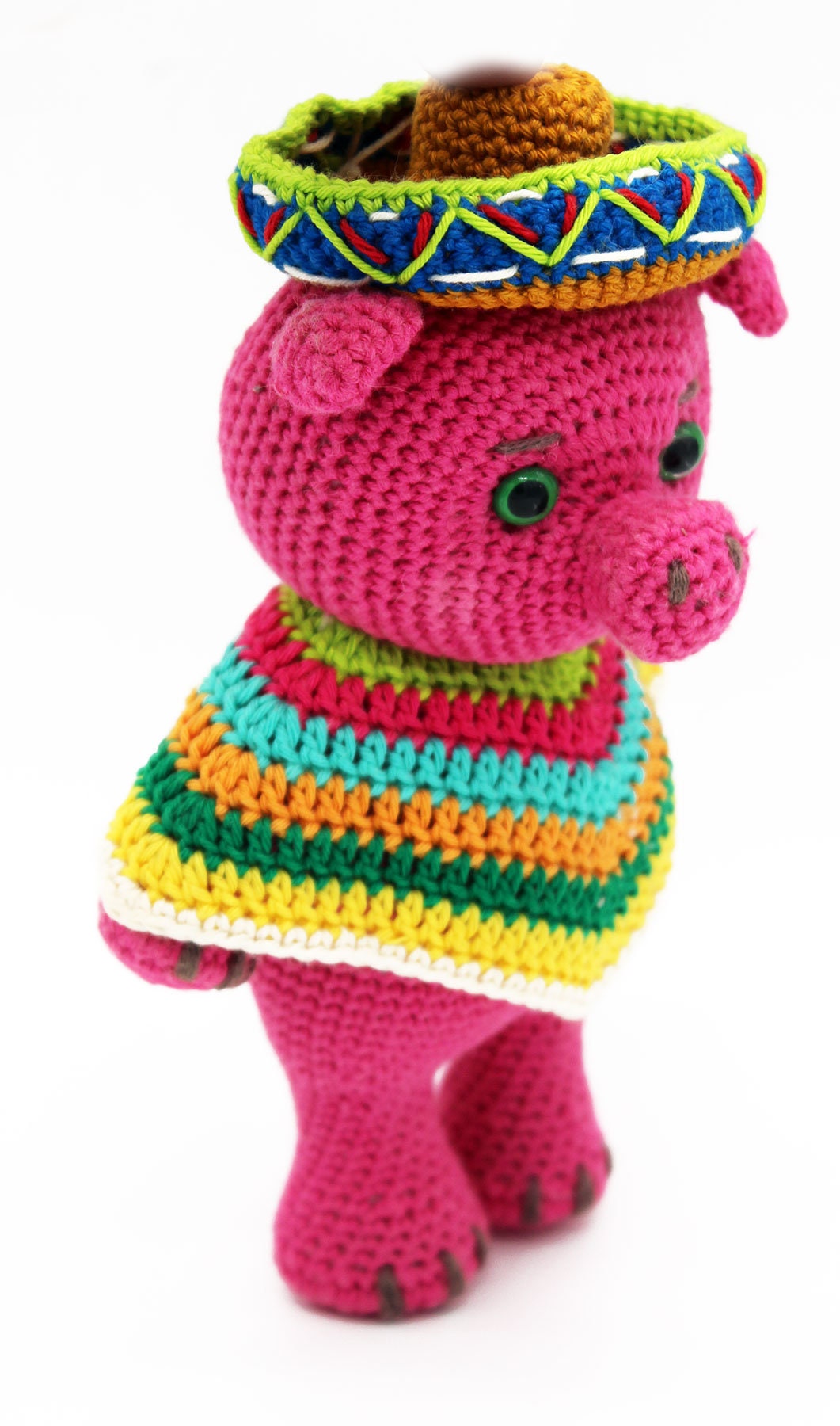 Pedro the Mexican Pig • Crochet Pattern in English and Italian ...