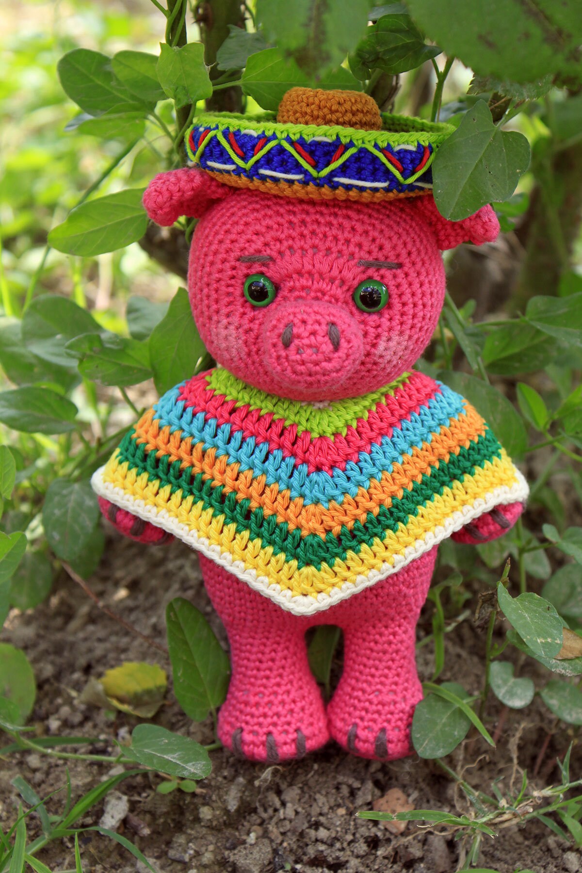 Pedro the Mexican Pig • Crochet Pattern in English and Italian ...
