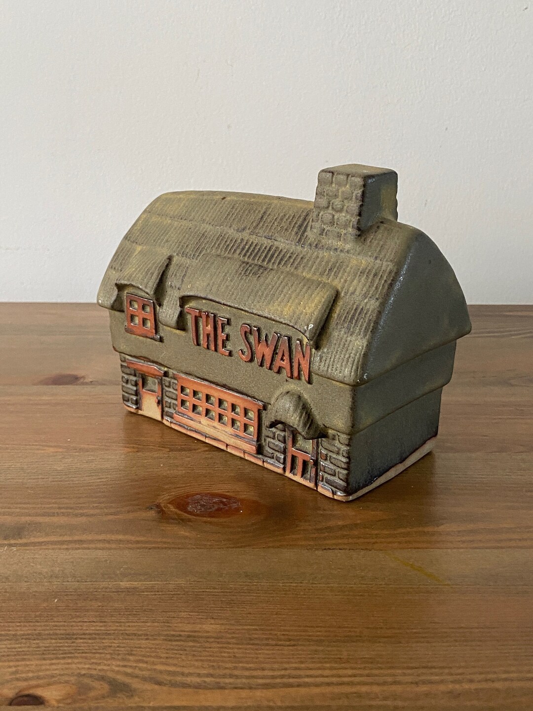 Vintage Tremar Pottery Money Box 'the Swan' - Etsy