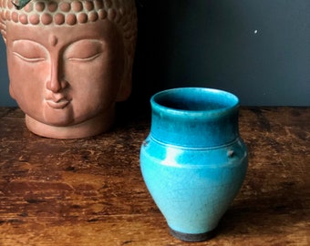 Turquoise Vase | Etsy