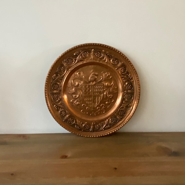 Copper Wall Plate - Etsy