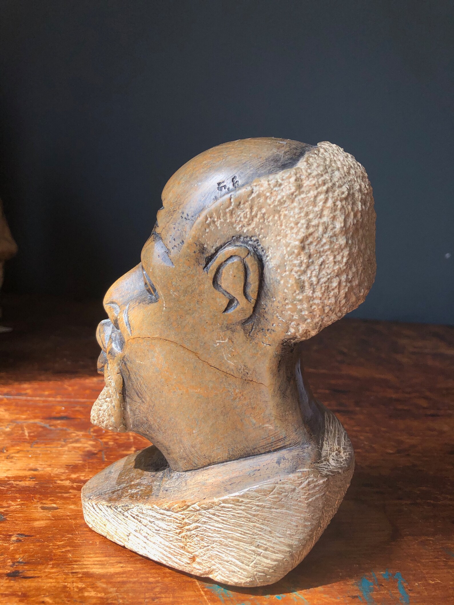 Carved Stone African Head Tribal Art African Elder Bust Shona - Etsy UK