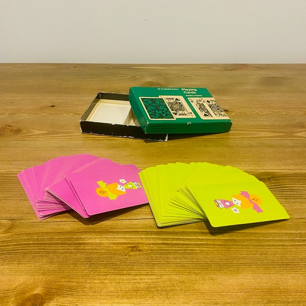 Retro Playing Cards - Etsy
