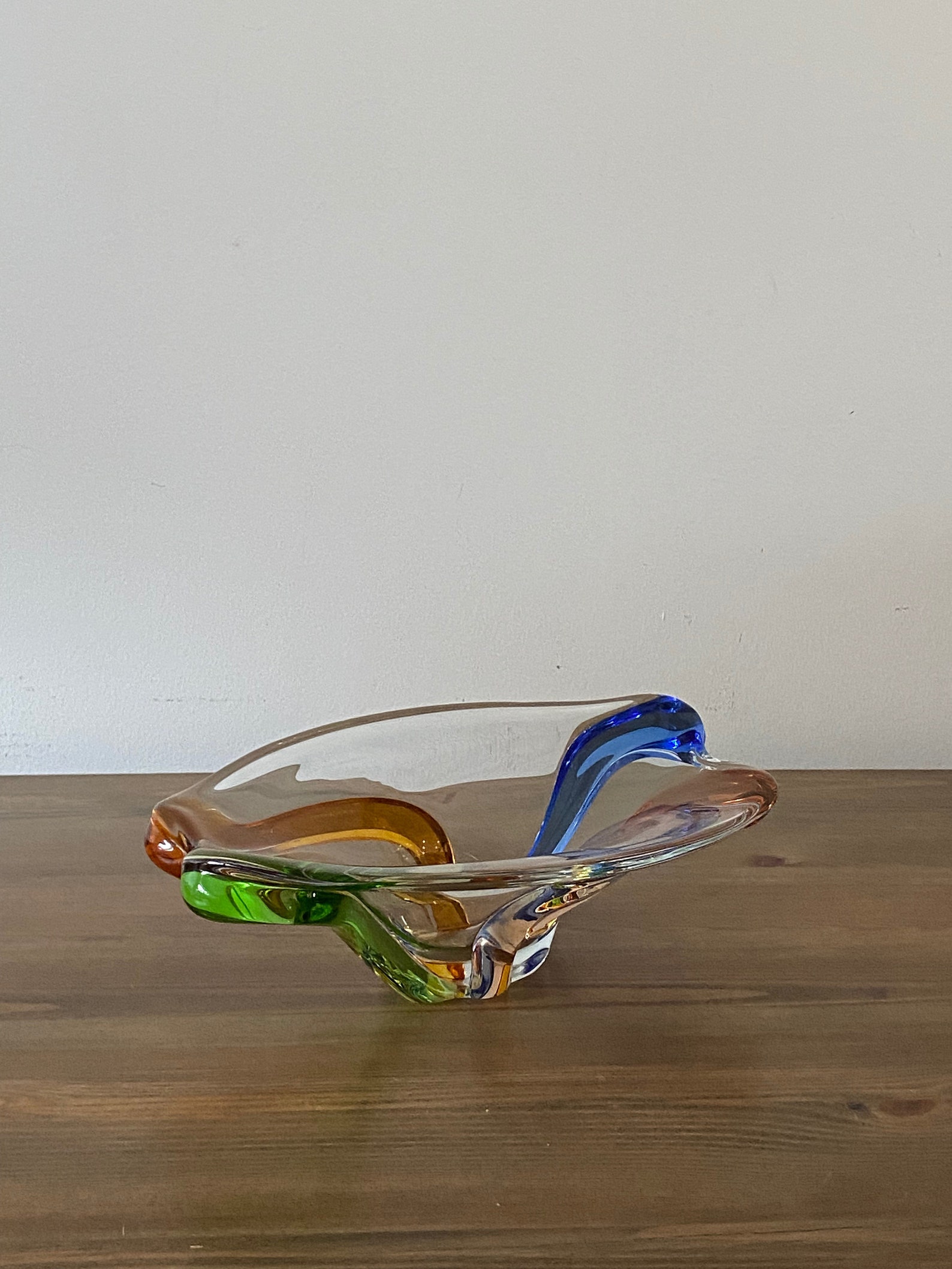 Vintage Frantisek Zemek Czech Art Glass Bowl Rhapsody - Etsy