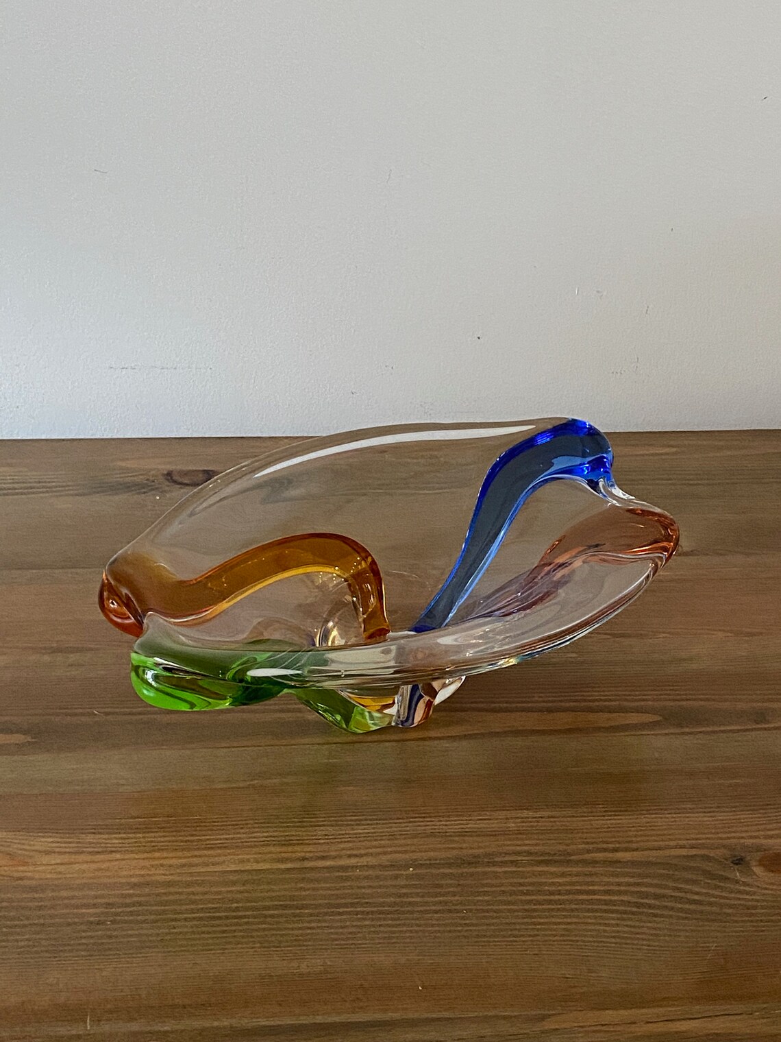 Vintage Frantisek Zemek Czech Art Glass Bowl Rhapsody - Etsy