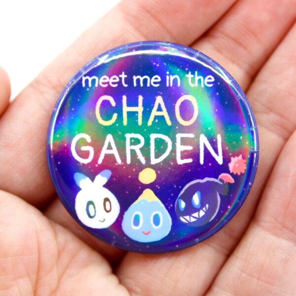 Sonic Button Badge - Etsy