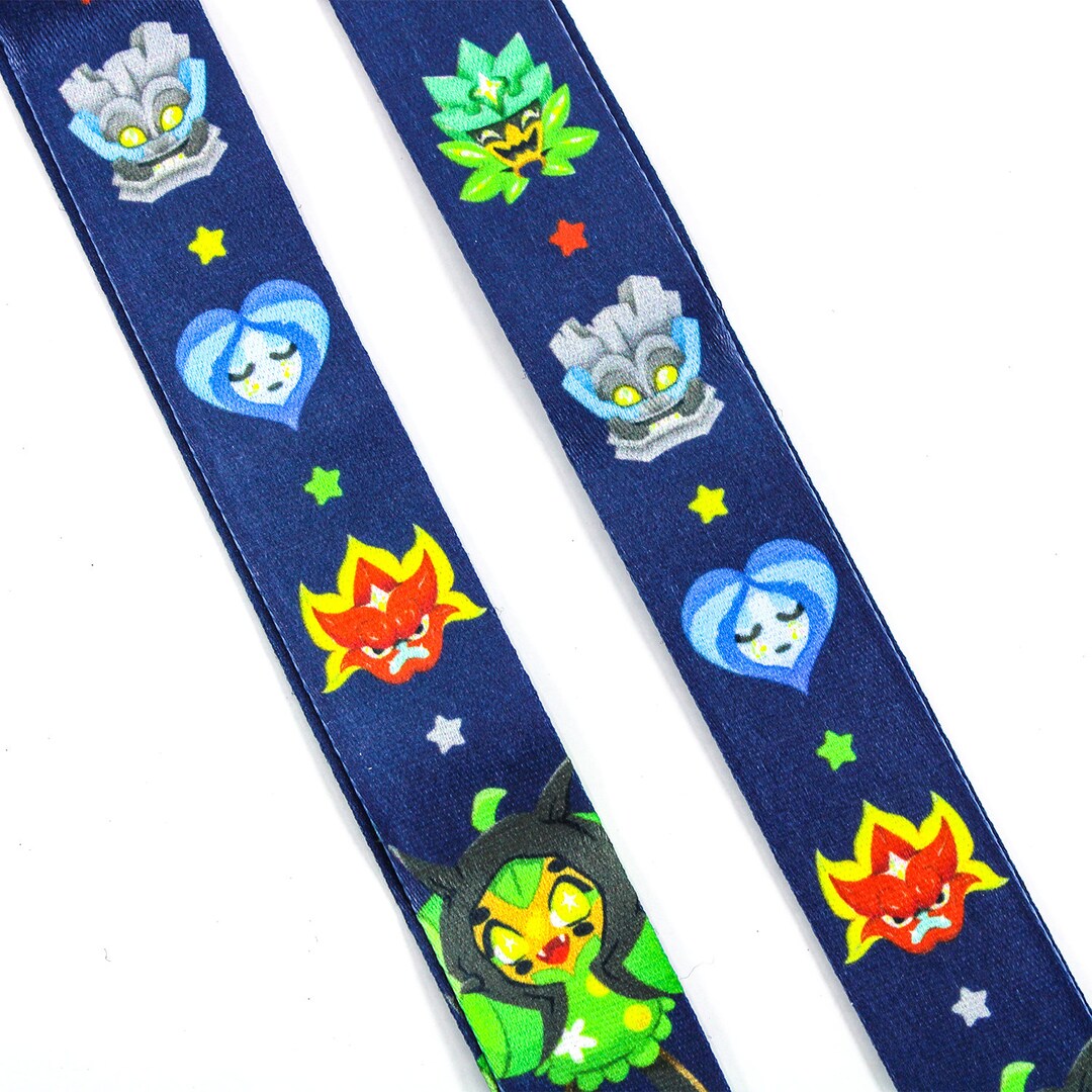 Ogre & Masks Lanyard | Oger 13 Inch Pattern Mask Double Sided Printing ...