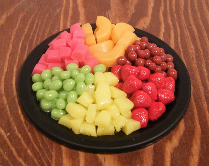 1:6 Scale Food - Deli Party Tray Fruit - for Barbie Momoko, Blythe ...