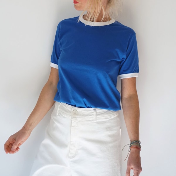 80s Ringer Tshirt - Etsy